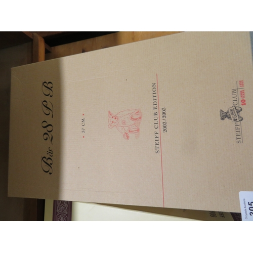 Steiff bear 28 pb, white, height 37 cms, Steiff Club Edition 2002-2003 ...