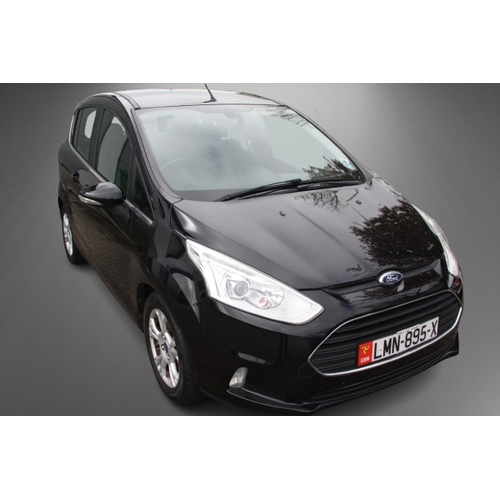 LMN895X Black Ford B-Max Zetec Turbo 998cc First Registered 25.03.2014 ...