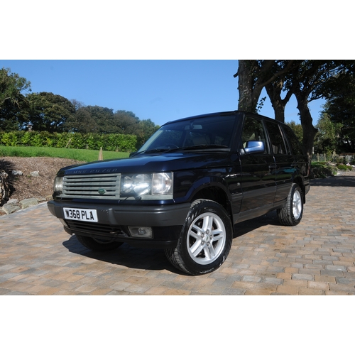 DMN110P Blue Range Rover Vogue 4556cc First Registered 24.03.2000 ...