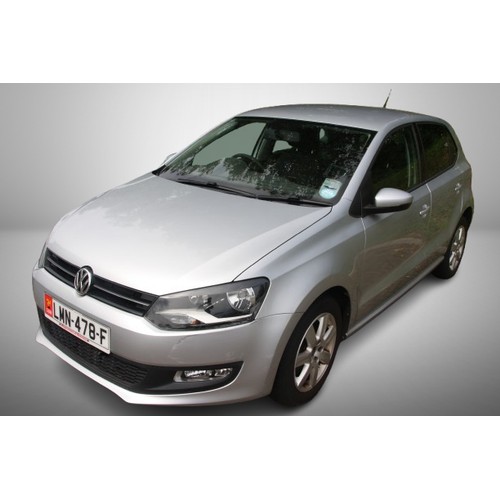 LMN478F Silver Volkswagen Polo Match 1198cc First Registered 30.06.2012 ...