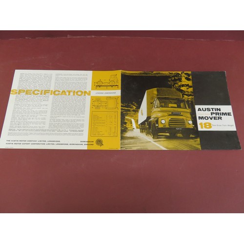 Austin Prime Mover forward control 18 tons gross train weight two ...