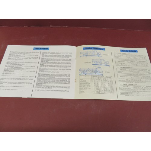 Austin 503/504 trucks eight page colour brochure in excellent condition ...