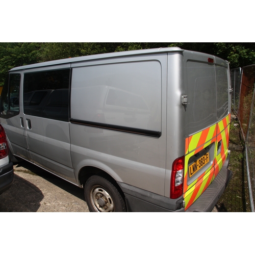 LMN383F Silver Ford Transit SWB 2198cc First Registered 16.05.2013 ...