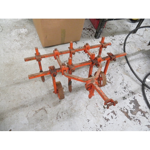 Garden master rotavator plus a plough attachment