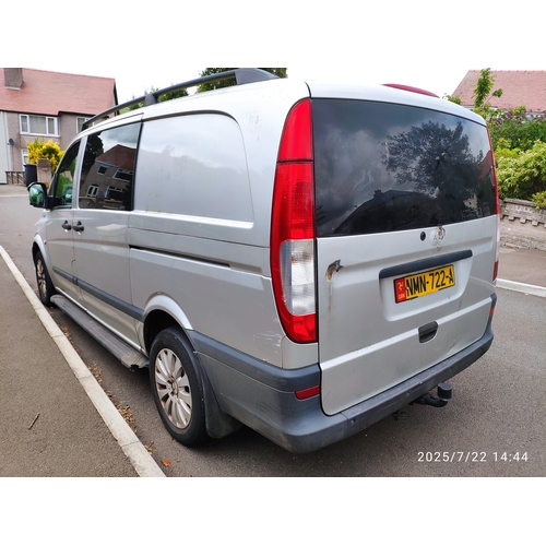 NMN722A Silver Mercedes Vito CDI 111 2148cc First Registered 27.06.2005 ...