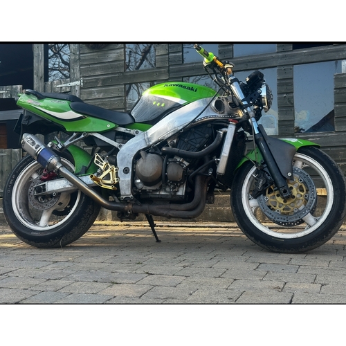 HMN763F Green Kawasaki ZX636 636cc First Registered 25.01.2003 ...