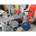 Yamaha DTXPress IV electronic drum kit with speakers and subwoofer