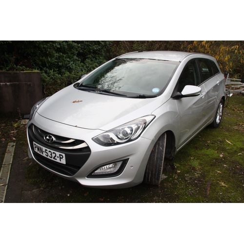 PMN532P Silver Hyundai i30 Style 1582cc First Registered 27.02.2014 ...
