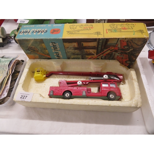 Corgi Major, Simon Snorkell Fire Engine (boxed)