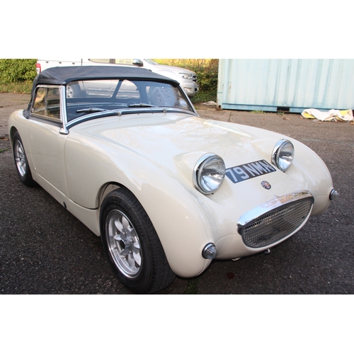 79-NMN White Austin Healey ‘Frogeye’ Sprite MK1 Heritage Certificate ...