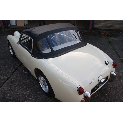 79-NMN White Austin Healey ‘Frogeye’ Sprite MK1 Heritage Certificate ...
