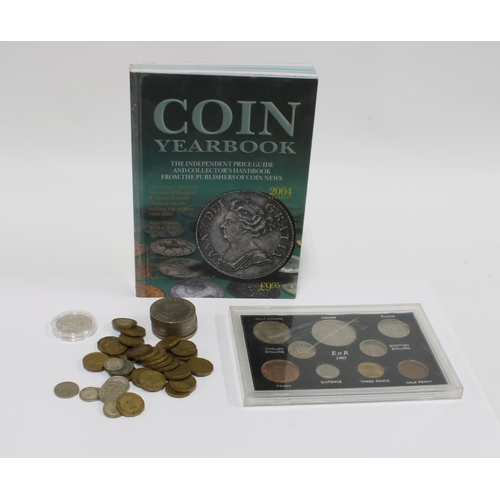 Coin Collector yearbook 2004, together with a quantity of UK pre ...