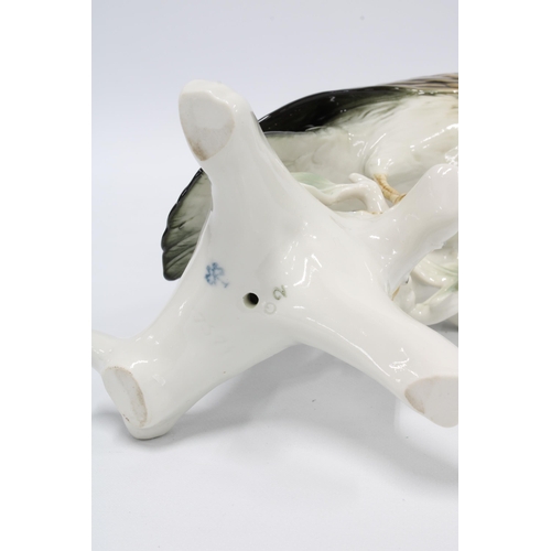 Karl Ens porcelain Thrush figure, printed factory backstamp and ...