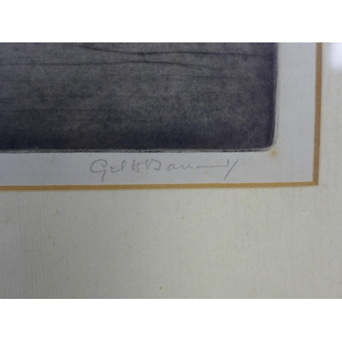 CYRIL HENRY BARRAUD (1877 - 1965) THE GREAT SQUARE YPRES, etching ...