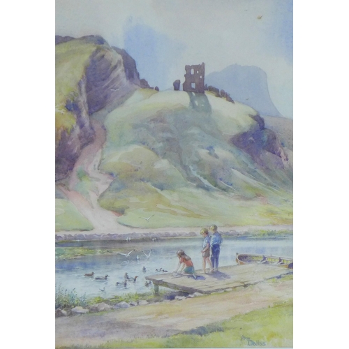 ANN DALLAS, (SCOTTISH 1908 - 1997), ST MARGARET'S LOCH IN THE SUMMER ...