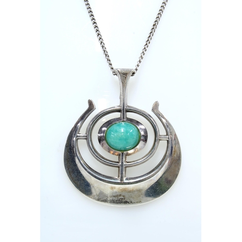 Bjorn Sigurd Ostern for David Andersen, a Norwegian vintage silver ...