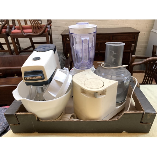 A Kenwood chef vintage mixer, circa 1960s with whisk and special k ...