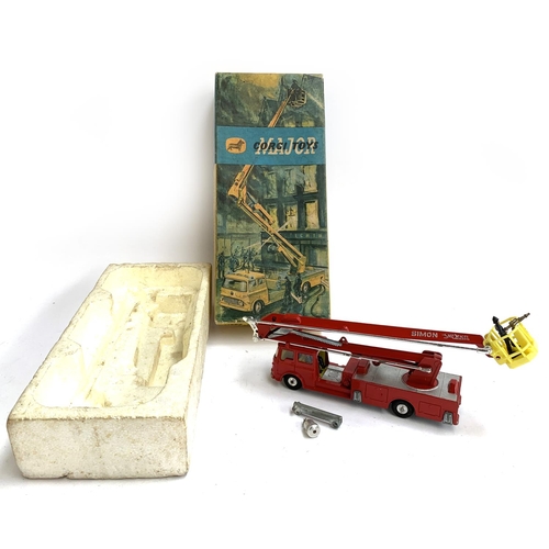 An original Corgi Toys Major 1127 Simon Snorkel Fire Engine, with ...