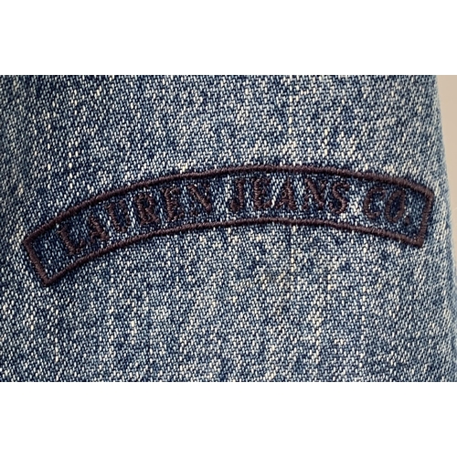 A vintage Ralph Lauren Jeans Co size L double breasted denim jacket ...