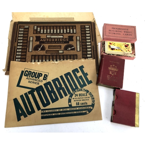 TOYS AND GAMES. An automobile-based game called 'Autobridge' with at ...