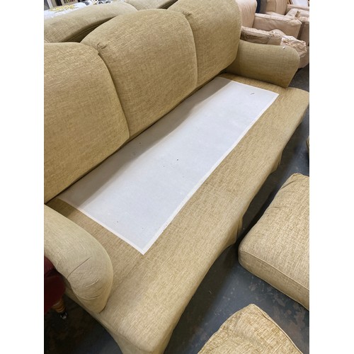 A good country house three seater sofa in Howard style, made by Kingcome sofa specialists of London,