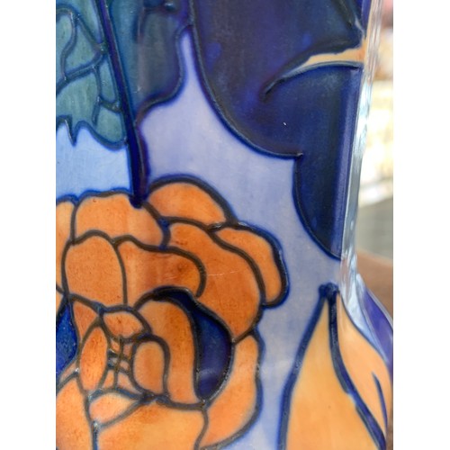 A Frederick Rhead Bursley Ware hexagonal vase, c.1927 pattern no.1432 ...