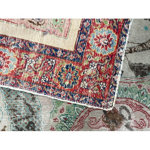 A Tabriz figural carpet, possibly made for the Imperial Bank of Persia ...