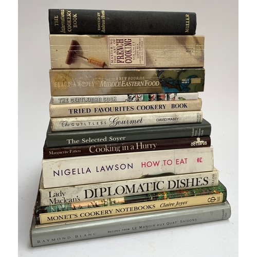 BOOKS, COOKERY. A diverse group to include a signed copy (undedicated ...