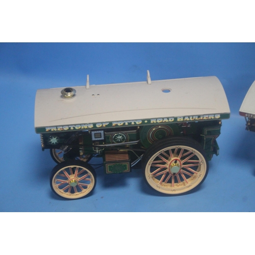 TWO UNBOXED MIDSUMMER MODELS 1:50 SCALE STEAM ENGINES, ANDERTON ...