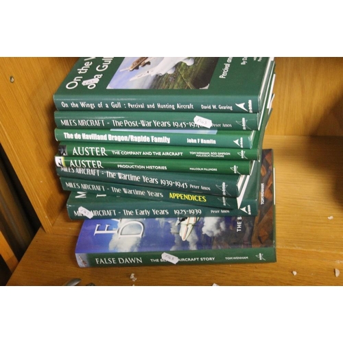 A COLLECTION OF AIRCRAFT BOOKS