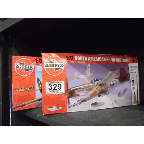 2 x Model Plane Kits