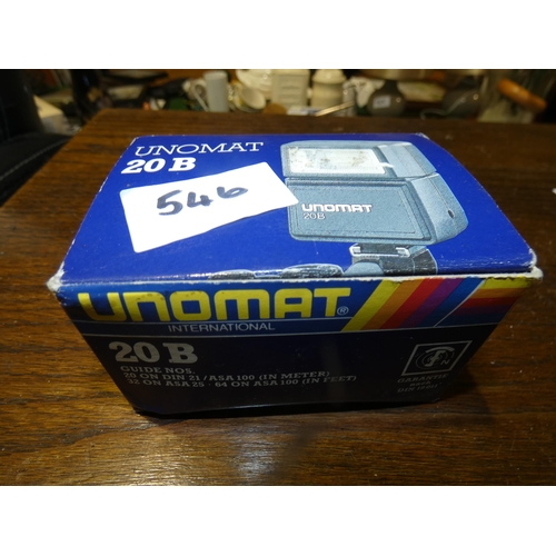 UNOMAT 20B AND 2 BLANK AUDIO CASSETTES