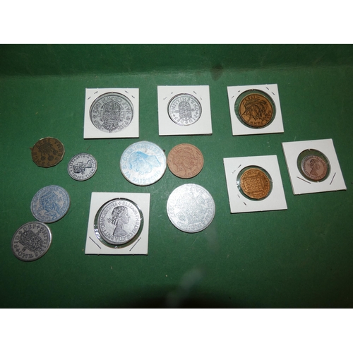 CARD BOARD COIN COLLECTION
