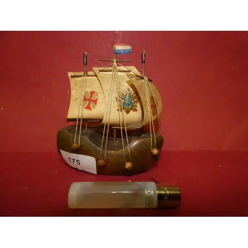 WOODEN NETHERLANDS SHIP MODEL