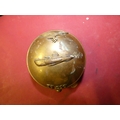 ORIGINAL GERMAN BRASS WATCH CASE FROM 2ND WORLD WAR NUMBERED AND DATED