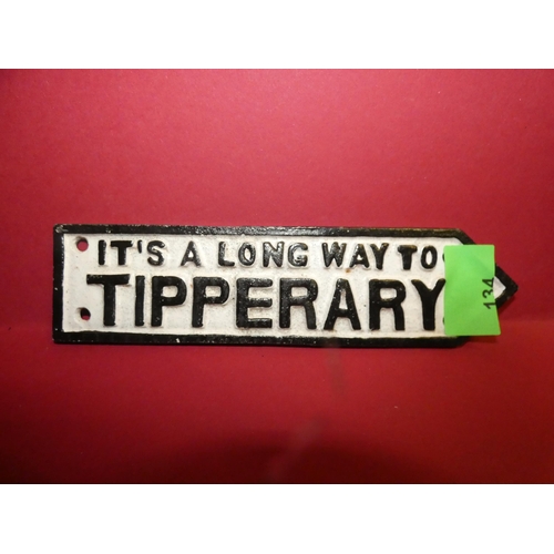 FINGER CAST SIGN LONG WAY TO TIPPERARY