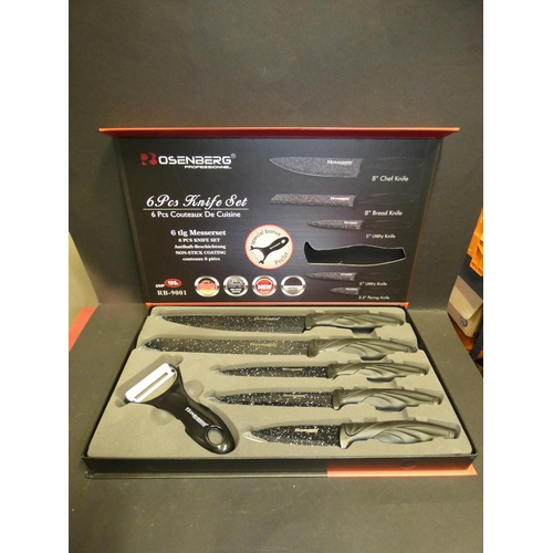 6 PCS. ROSENBERG KNIFE SET