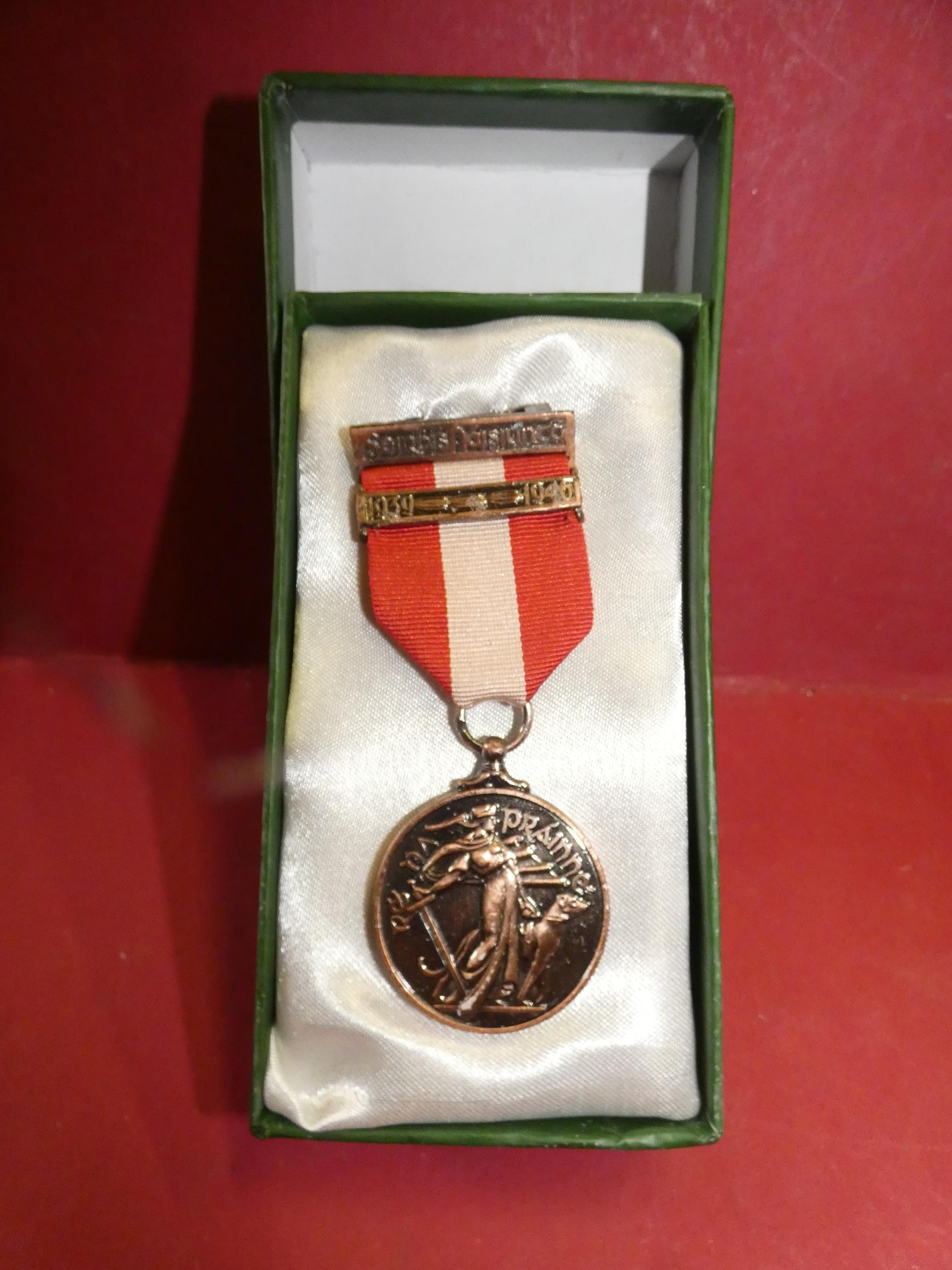 OLD IRA MEDAL