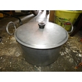 VINTAGE LARGE ALUMINUM STOCK POT