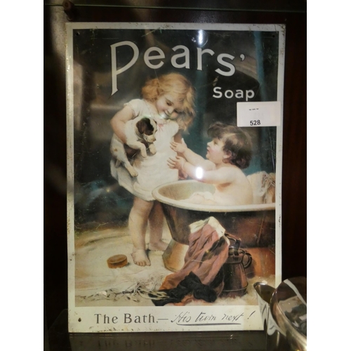 PEARS SOAP ENAMEL SIGN