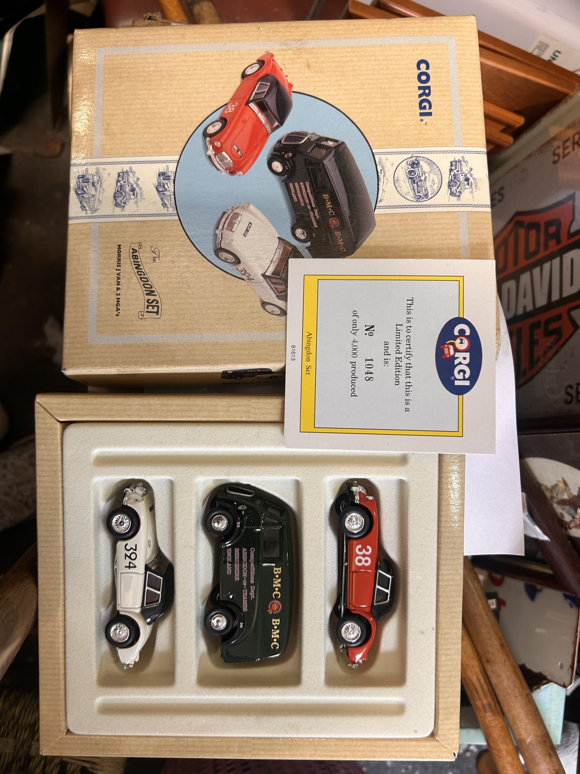 3 new corgi models in box