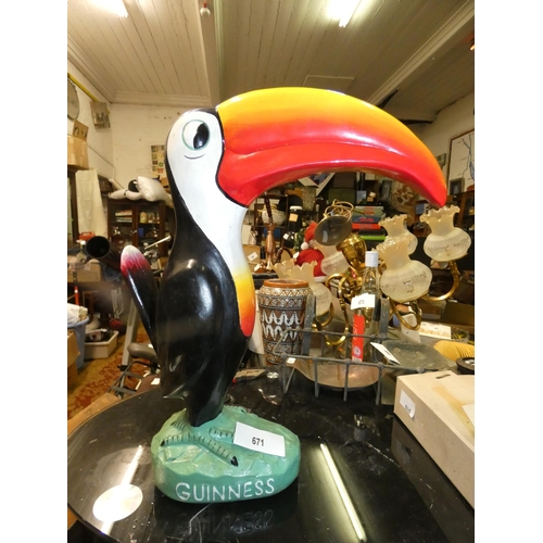 LARGE GUINNESS TOUCAN