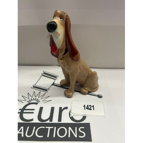 Vintage wade rusty dog figurine