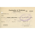 South West Africa. Windhoek (Hut Tax) and Luderitz (Siteholder and ...