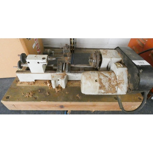 An Emco mini electric model makers lathe