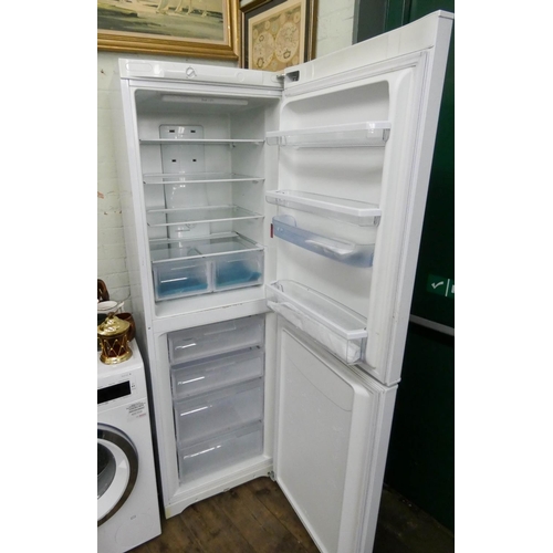 Hotpoint half and half fridge freezer