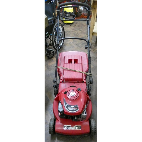 A Mountfield SP480T four HP petrol engine self-propelled rotary lawn mower