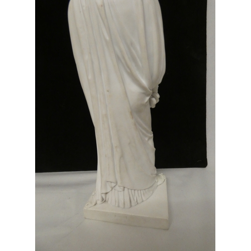 A 19th century Eneret Royal Copenhagen Parian figure of Roman man in ...