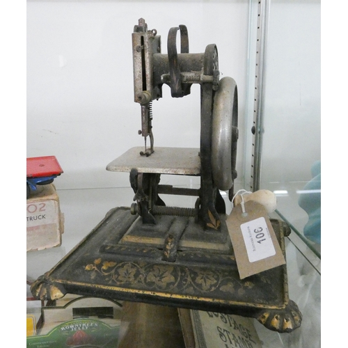 The Dorman lock stitch Victorian hand sewing machine