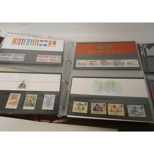Two Royal Mail presentation packs of stamps